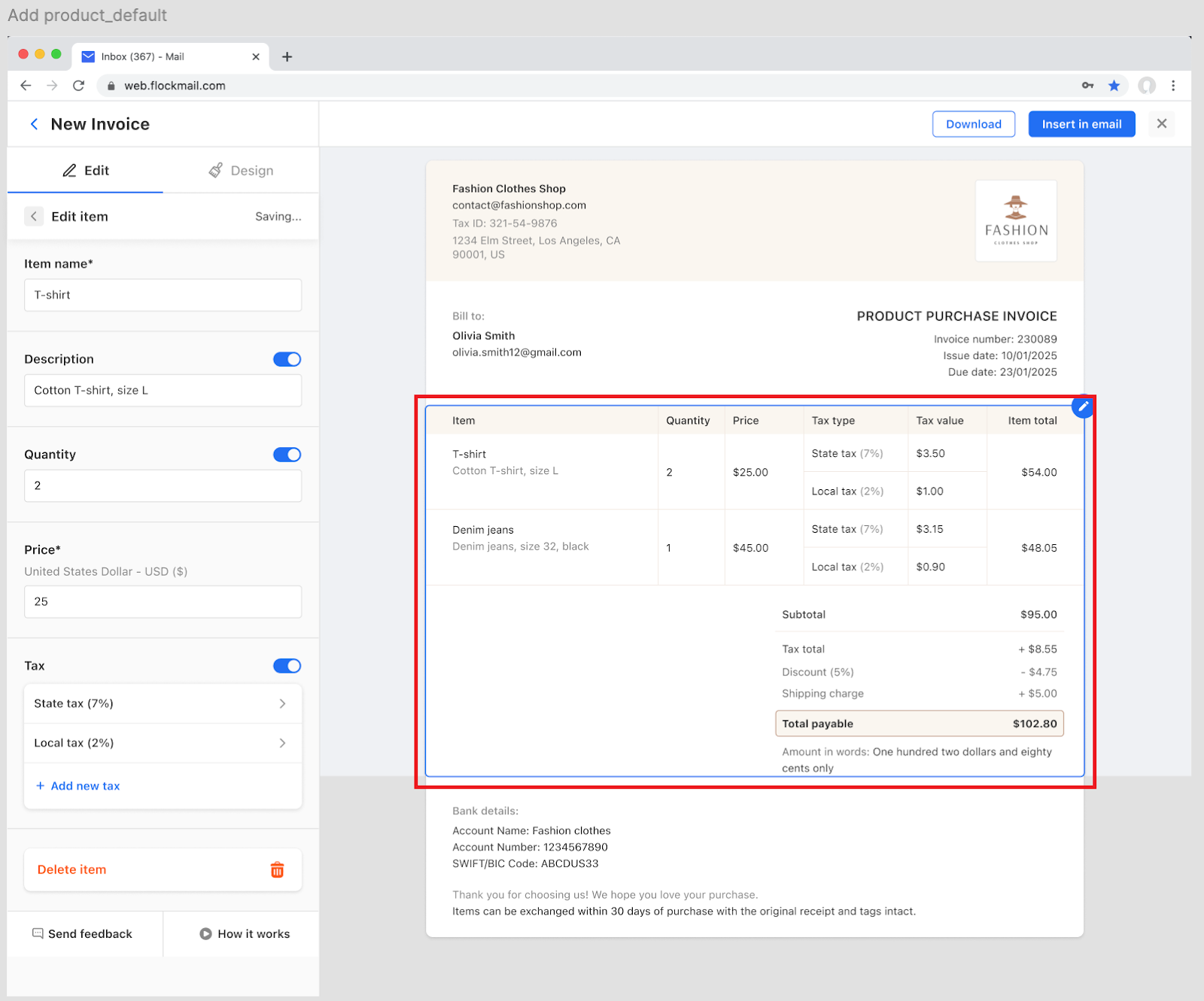 Creating Invoices and Quotes with Invoice Builder – Neo Business