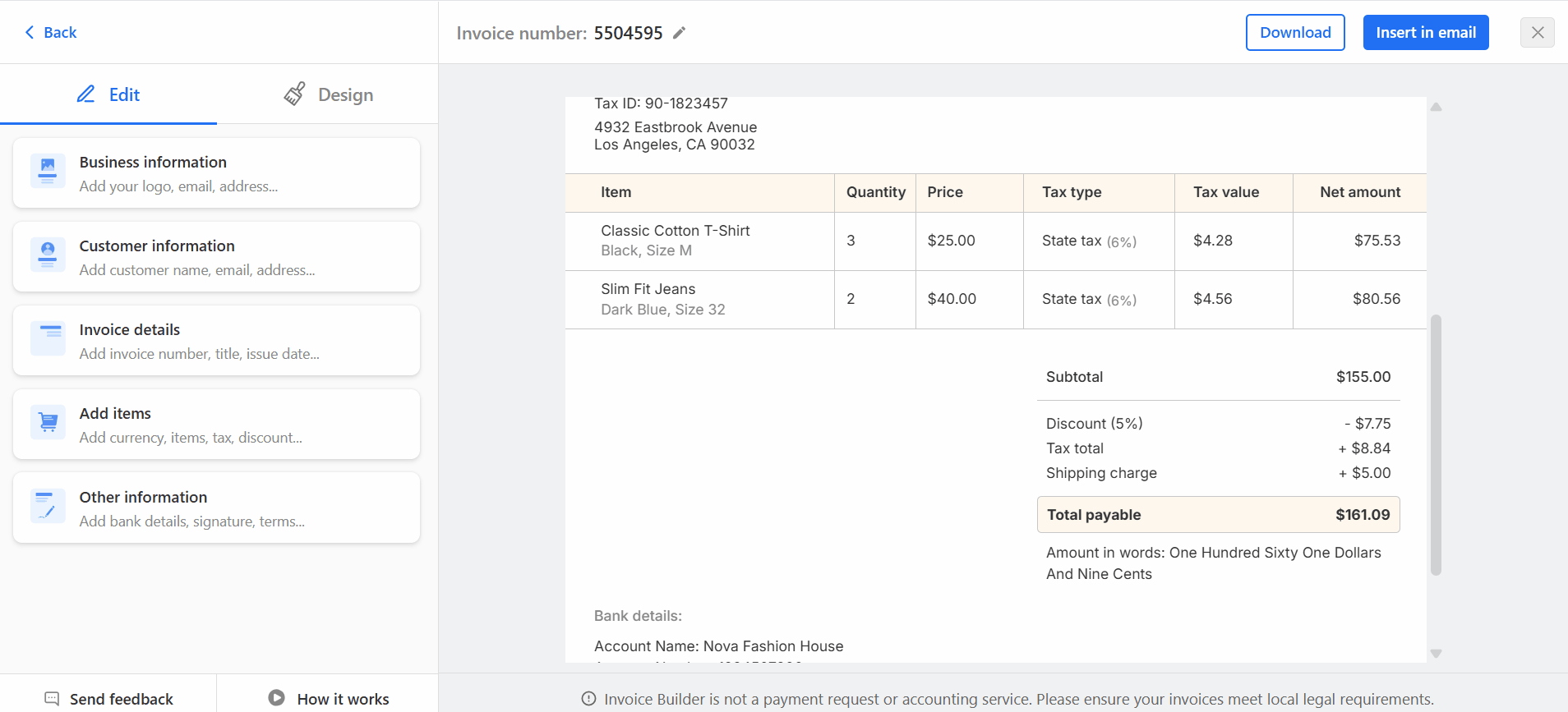 Creating Invoices and Quotes with Invoice Builder – Neo Business